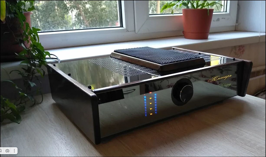 Лампово-транзисторный (гибридный) усилитель на 6н1п + выходные транзисторами Toshiba