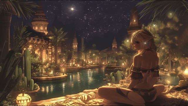 Celtic music - 059 - Relaxing Medieval Music - An elf is resting in an oasis. Celtic Music. - Ancien