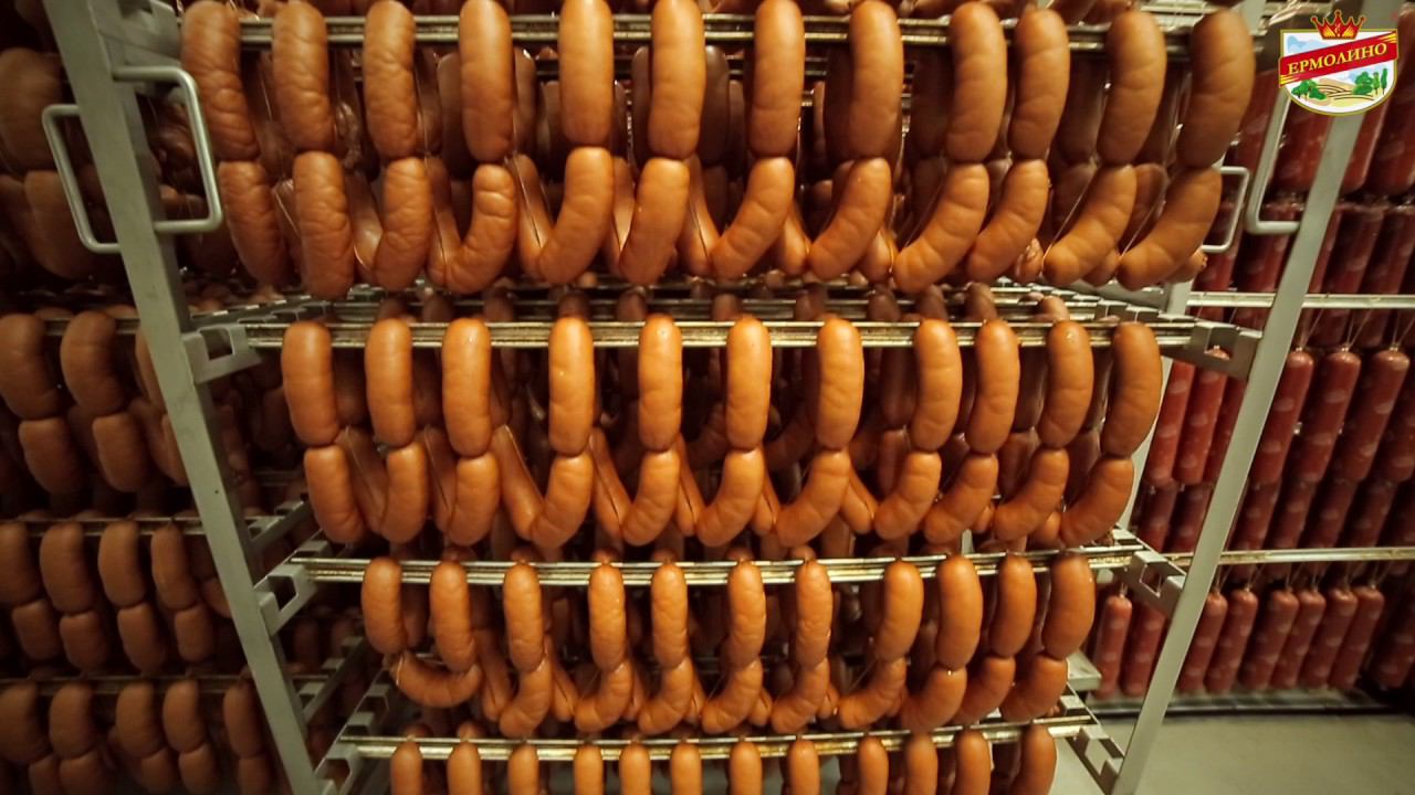 Производство колбасных изделий и тушенки ТМ «ЕРМОЛИНО»