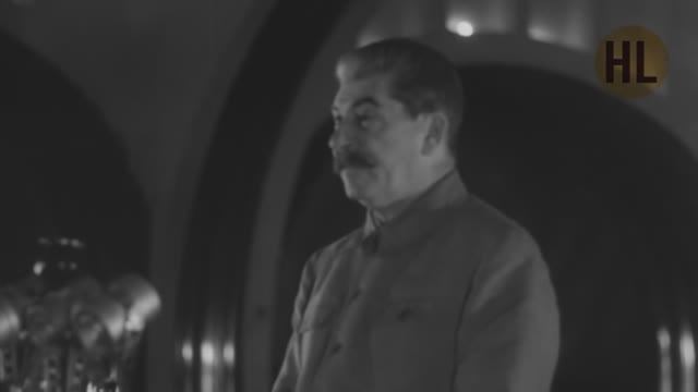 Речь Сталина на станции метро Маяковская 6 ноября 1941 г. Полная версия