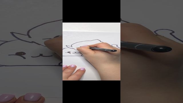 Как просто нарисовать играющих котят ребёнку?