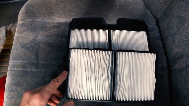 Меняем фильтр салона TY Camry SXV20