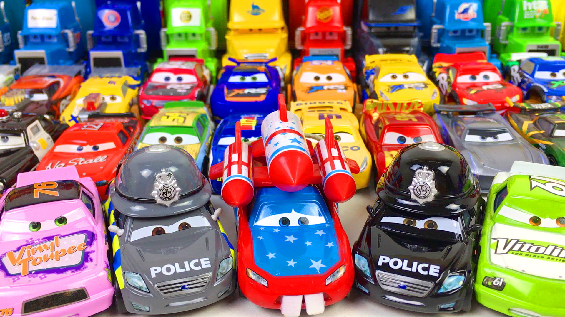 Машинки Тачки Молния Маквин с Ракетами из Мультика Новые Игрушки Дисней Распаковка