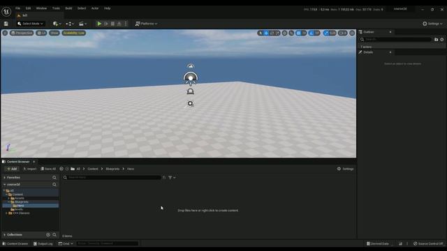 Unreal Engine 5. Создание 2D Персонажа. Урок 2.