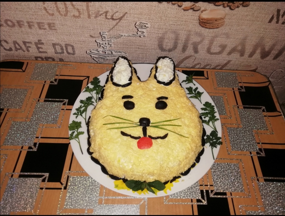 Салат на новый 2023 год