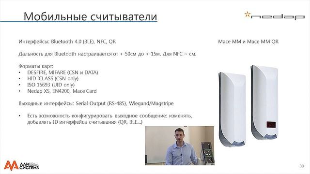 8. Nedap MACE. Считыватели