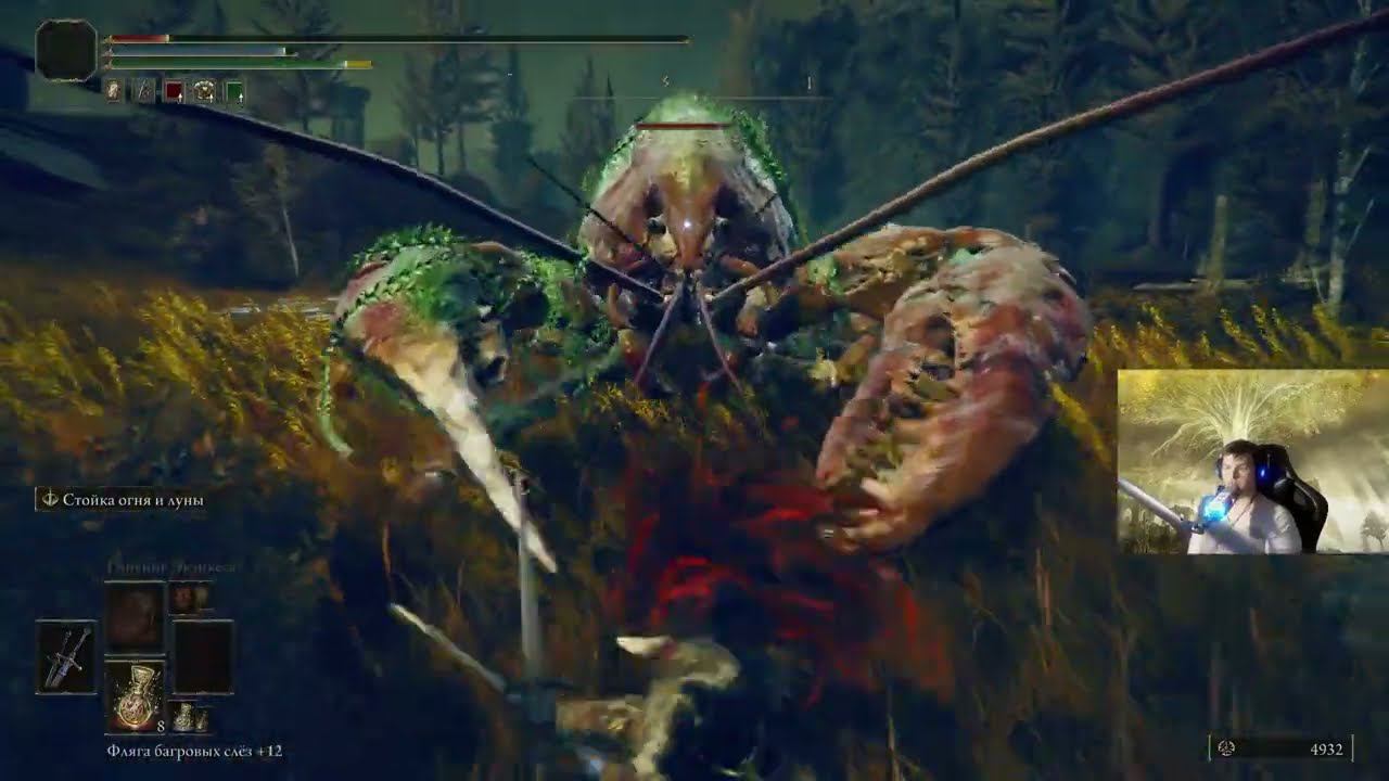 #12 DLC Elden ring. Shadow of the Erdtree. Монах, Дракон смерти, Кузница Звездопада, Катакомбы