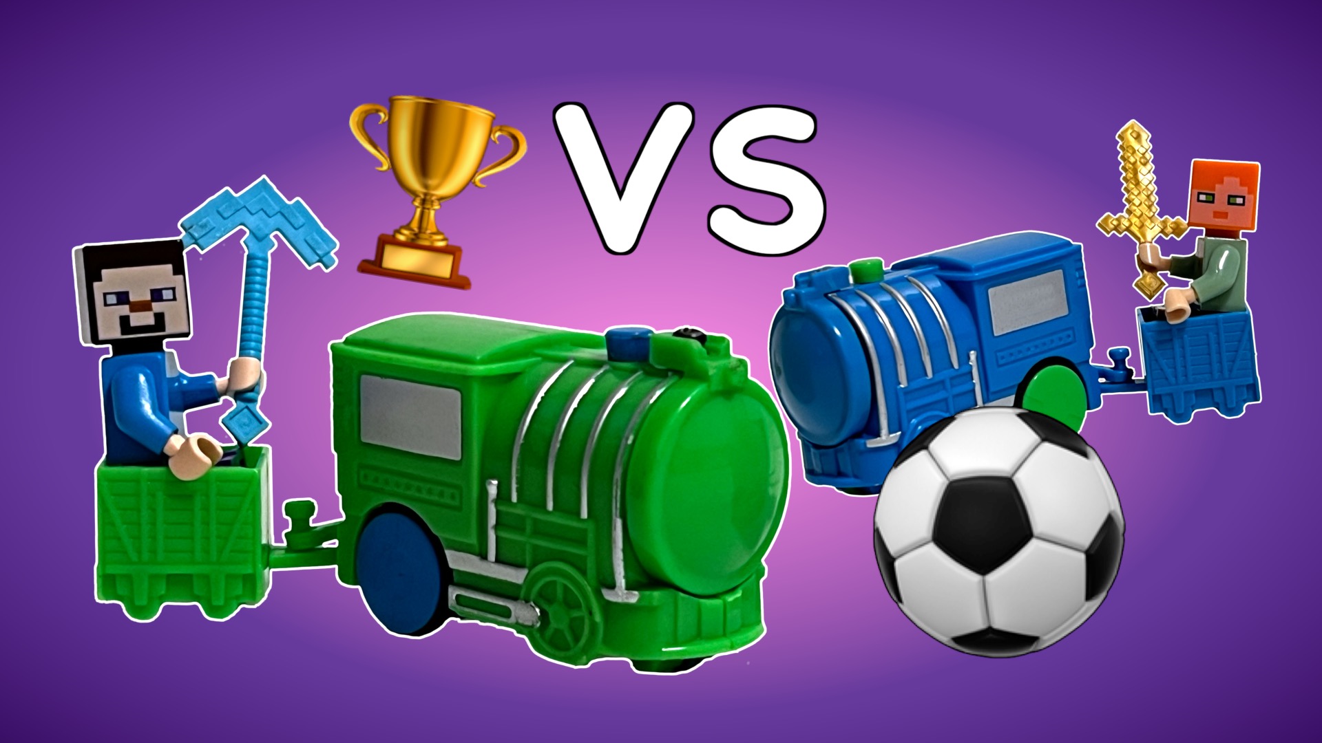 МУЛЬТИКИ ПРО ПАРОВОЗИКИ Веселые паровозики играют в футбол / Игра 2