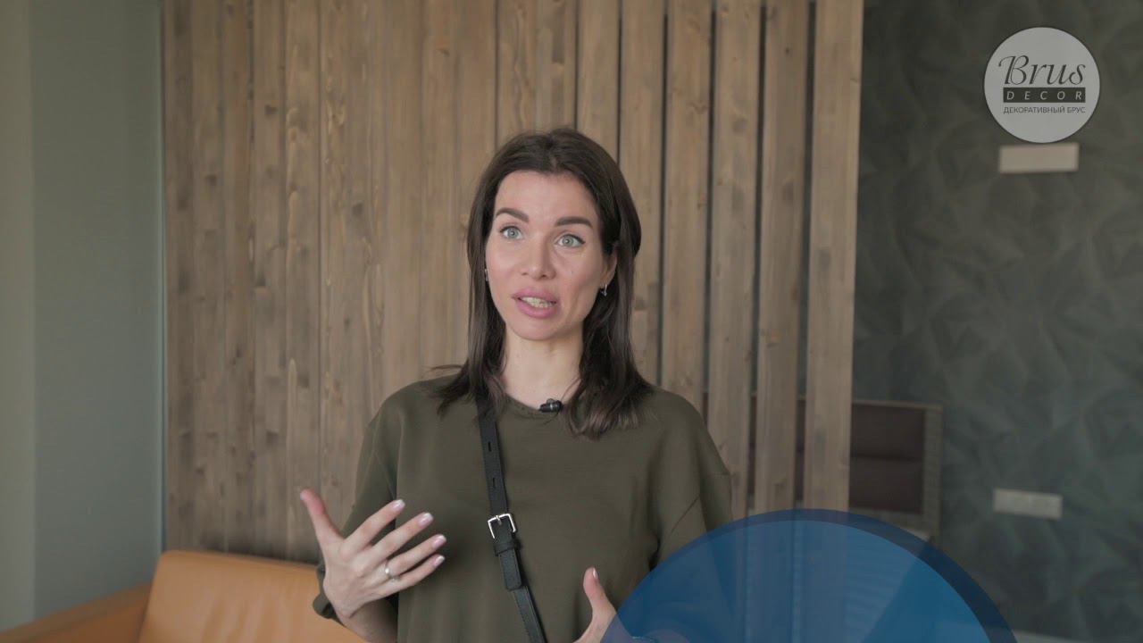 Зонирование комнаты перегородкой из дерева