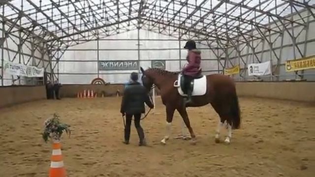 Григоренко Елена на соревнованиях в Нескучном саду (2011)