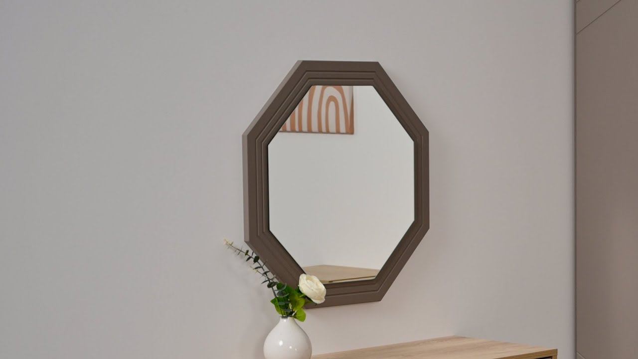 Зеркало восьмиугольное Венеция 17.11