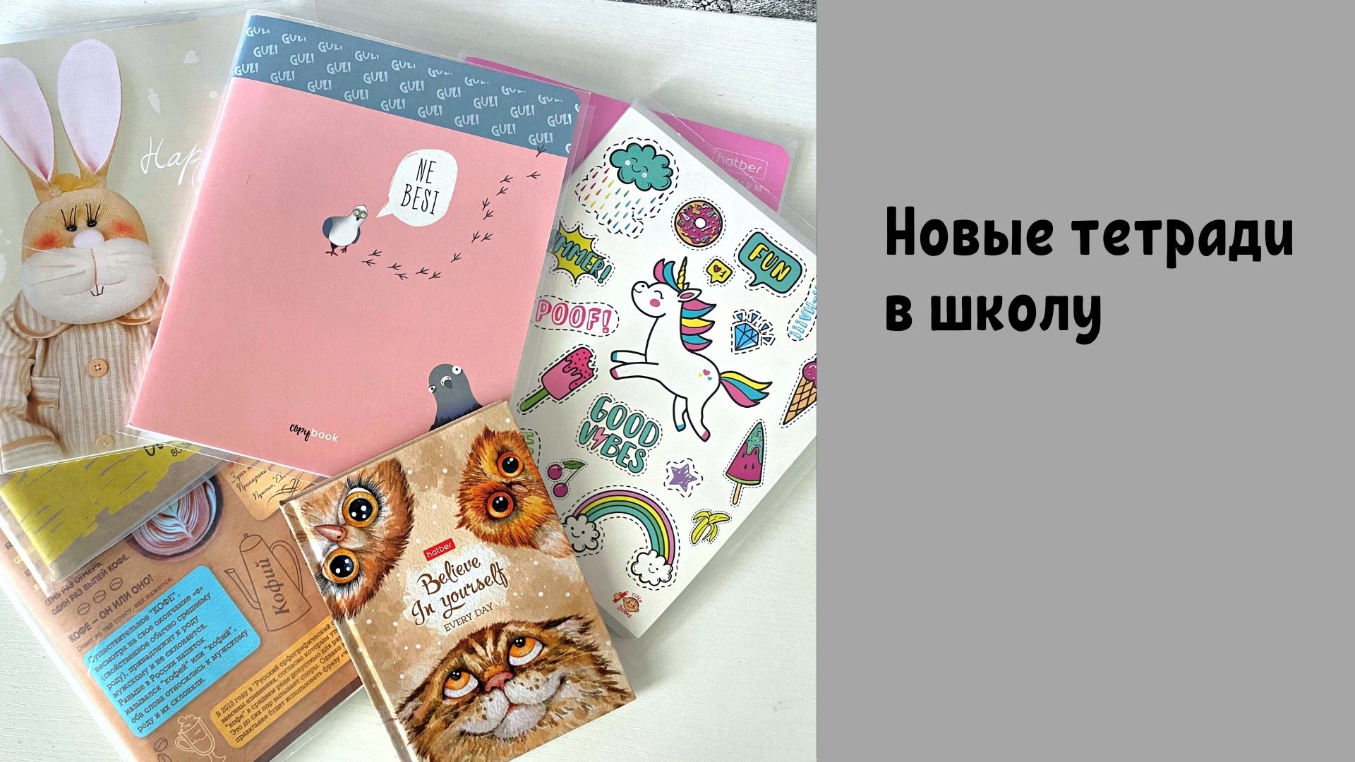 Новые тетради | Подготовка к школе