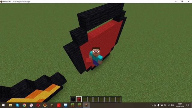 Строю пиксель-арт яблока в Minecraft| Тайзер Minecraft