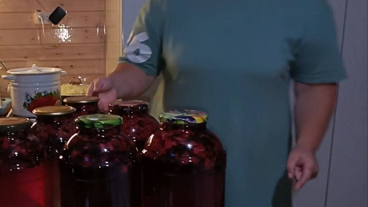 # 5
МАЛИНОВО-СМАРОДИНОВЫЙ КОМПОТ