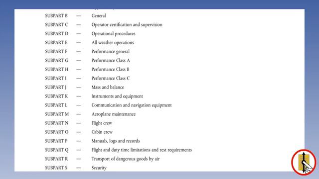01  ATPL Training   Operational Procedures #1 Global Requirements   General Introduction to Annex 6