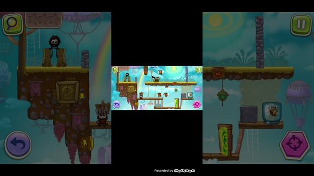 Улитка боб 3. Проходим уровни 25,1|25,2|29-31. Возвращаемся вначале за пропущенной звёздочкой.