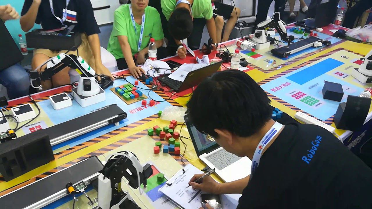 Robocom 2018, Wuhan, China, Russian Team, Novosibirsk, Technoprom2018, DoboSpace