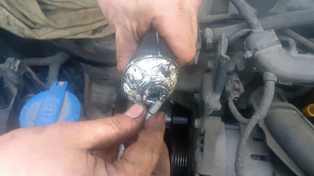 Как заменить помпу в Киа Рио 4 ?️ 1,4