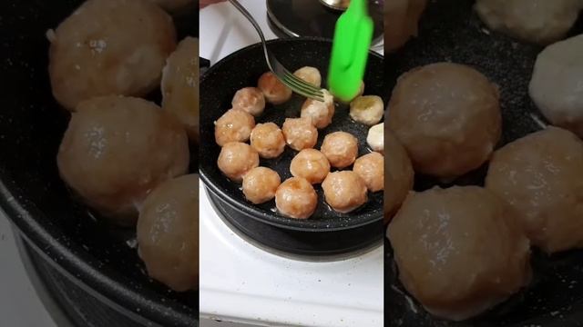 Куриные тефтельки с сыром