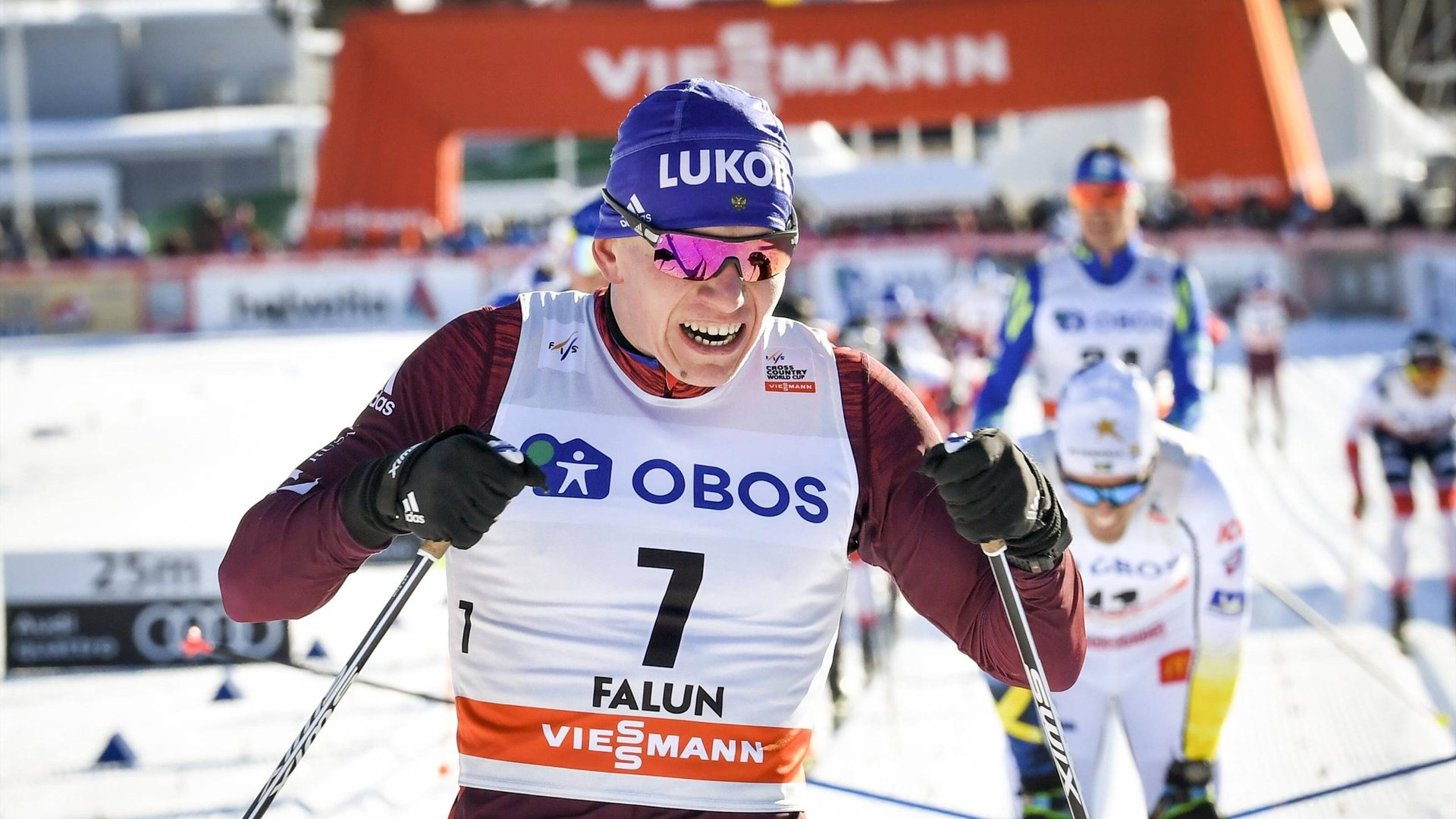 Кубок мира. Мужчины. Масс-старт. 15 км. Классический стиль. Фалун (Швеция) 2018.