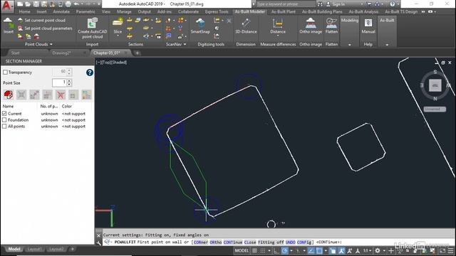 5. обучалка.Faro.As-Built.for.AutoCad Fitting Tools FitOutlinePlan
