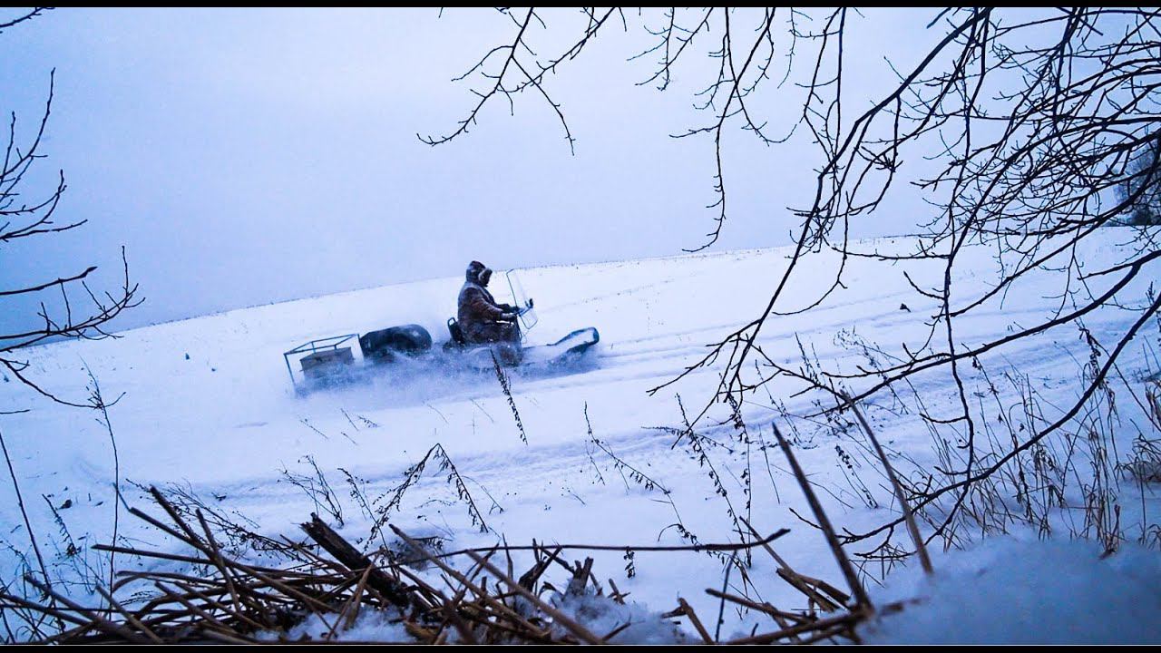Снега нет, один пух! Ураган Тайга. Обкатка продолжается