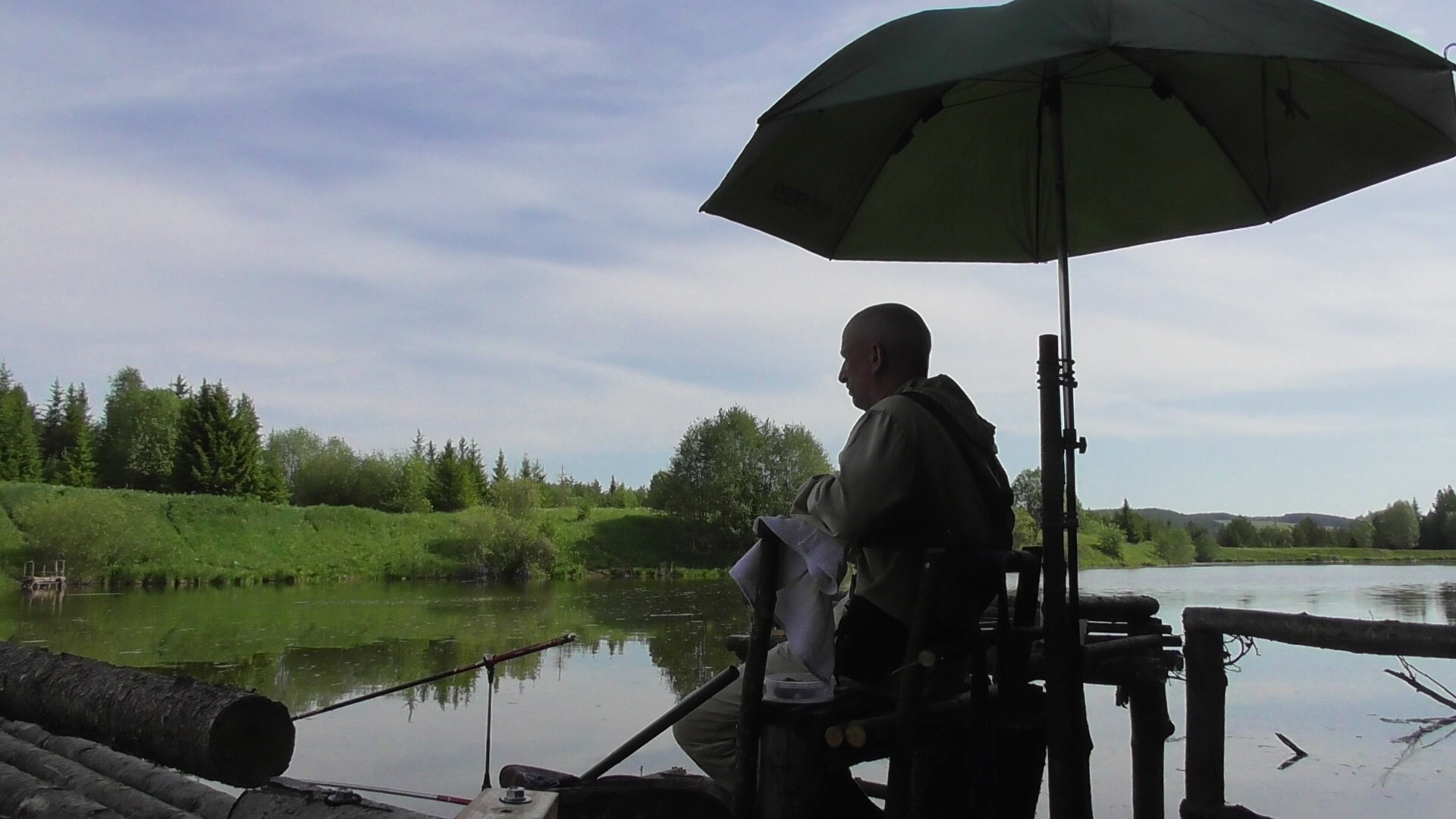 Зонт для рыбалки .Обзор.