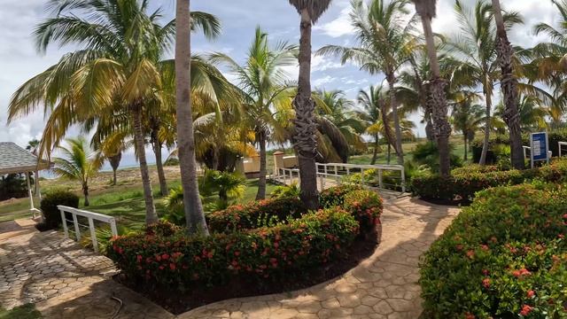 02_Завтрак в отеле, прогулка по части территории отеля. Пляж отеля