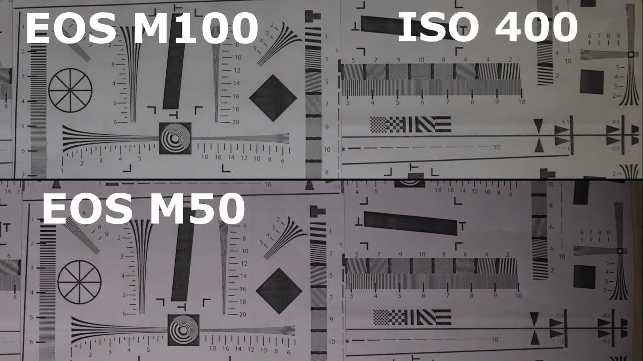 Canon EOS M100 (200D) vs EOS M50 (250D) foto test