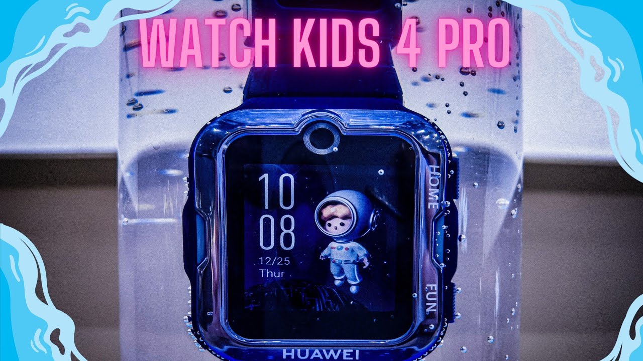 Распаковка HUAWEI WATCH KIDS 4 PRO