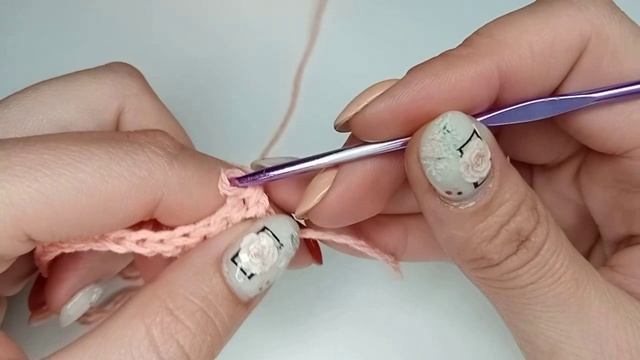 7 урок Подъемный столбик. Курс "Первые петельки"