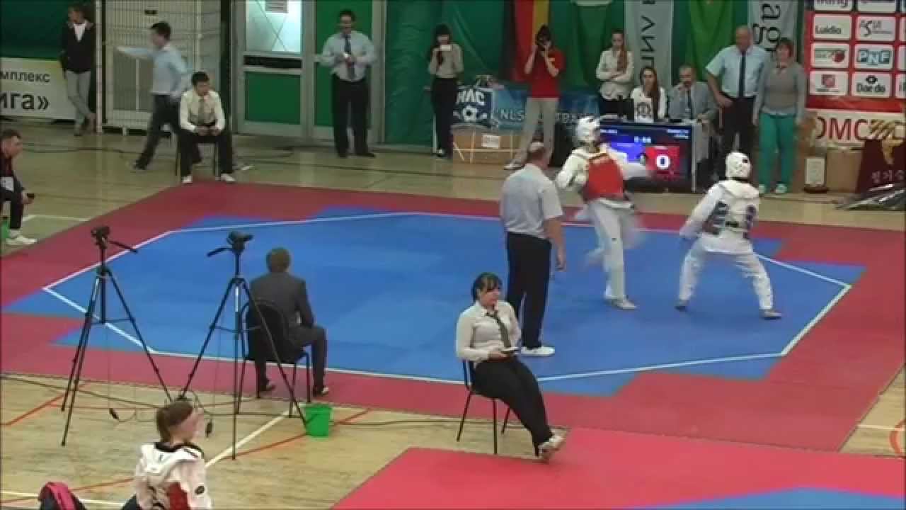 Taekwondo WTF. Соревнования Патриот. 09.05.2015. Егоров-Похабов.