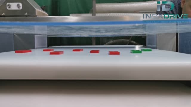 Конвейер с телескопической частью - ИноксДрайв