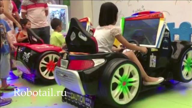 Детский гоночный симулятор 'Полицейский патруль'