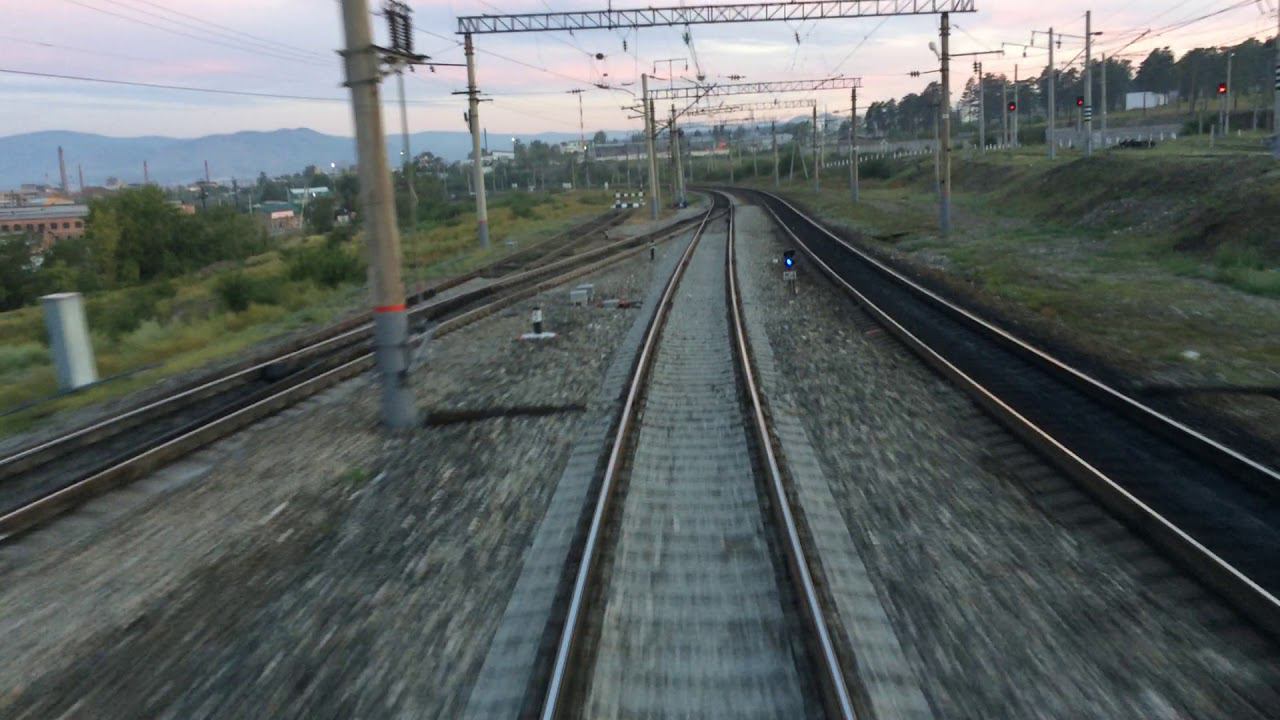 2017.08 - Улан-Удэ. Прибытие на станцию с нечетной