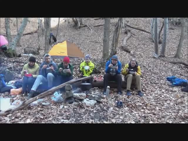 Курлюк-Баш-Тырке-р.Бурульча-овр.Ауджиклы-Караби-с.Межгорье. Март 2020  Пешком по Крыму. часть 1