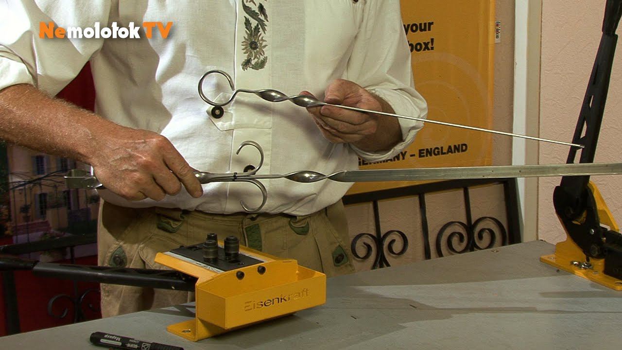 12. Делаем шампура из нержавейки для шашлыка своими руками двух разных видов с Eisenkraft