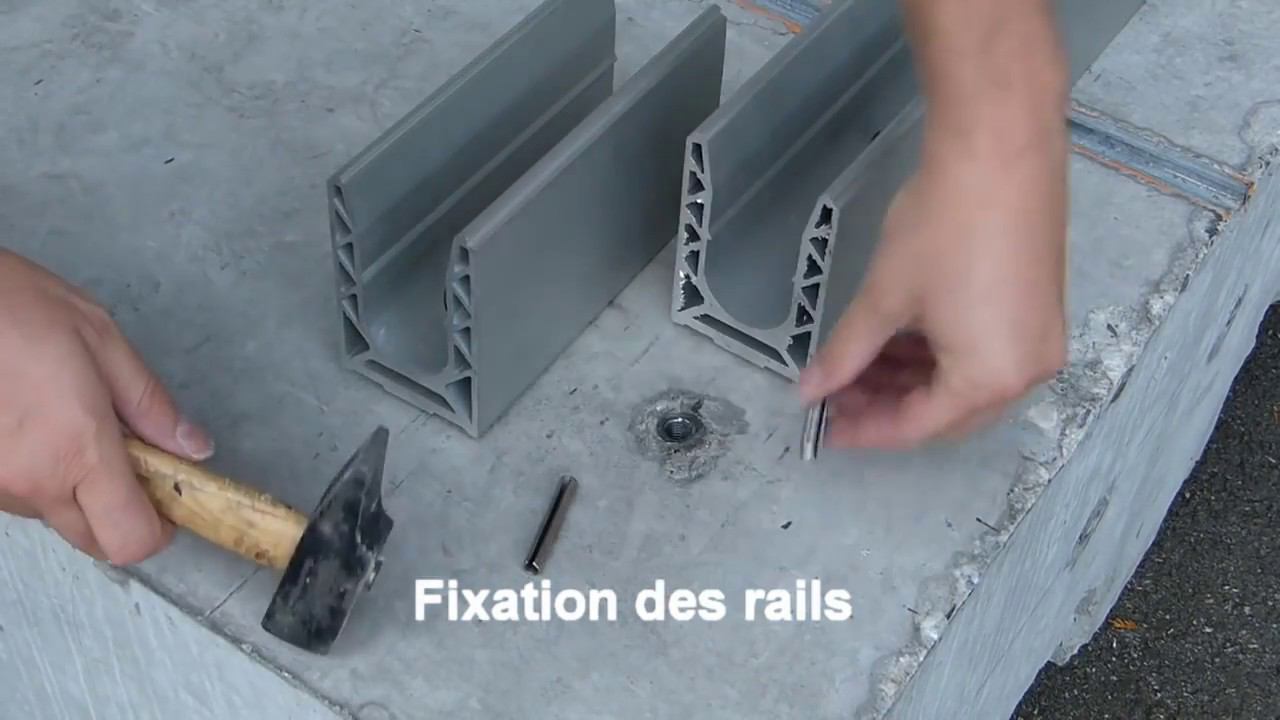 Алюминиевый профиль для ограждений Sadev SABCO установка