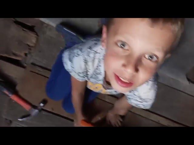 Уборка шалаша. Часть 2.