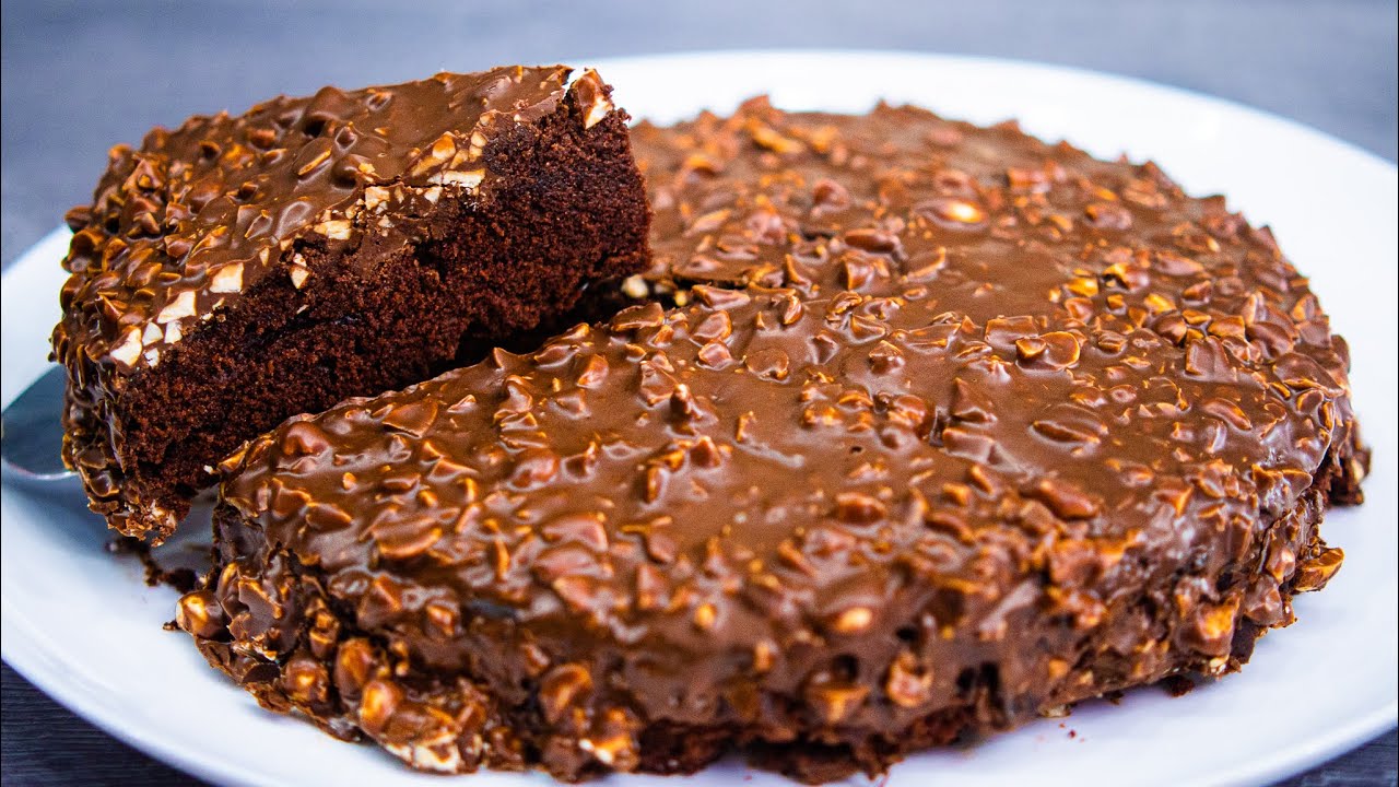Торт СНИКЕРС за 7 минут, без духовки, без сгущенки, без желатина!.