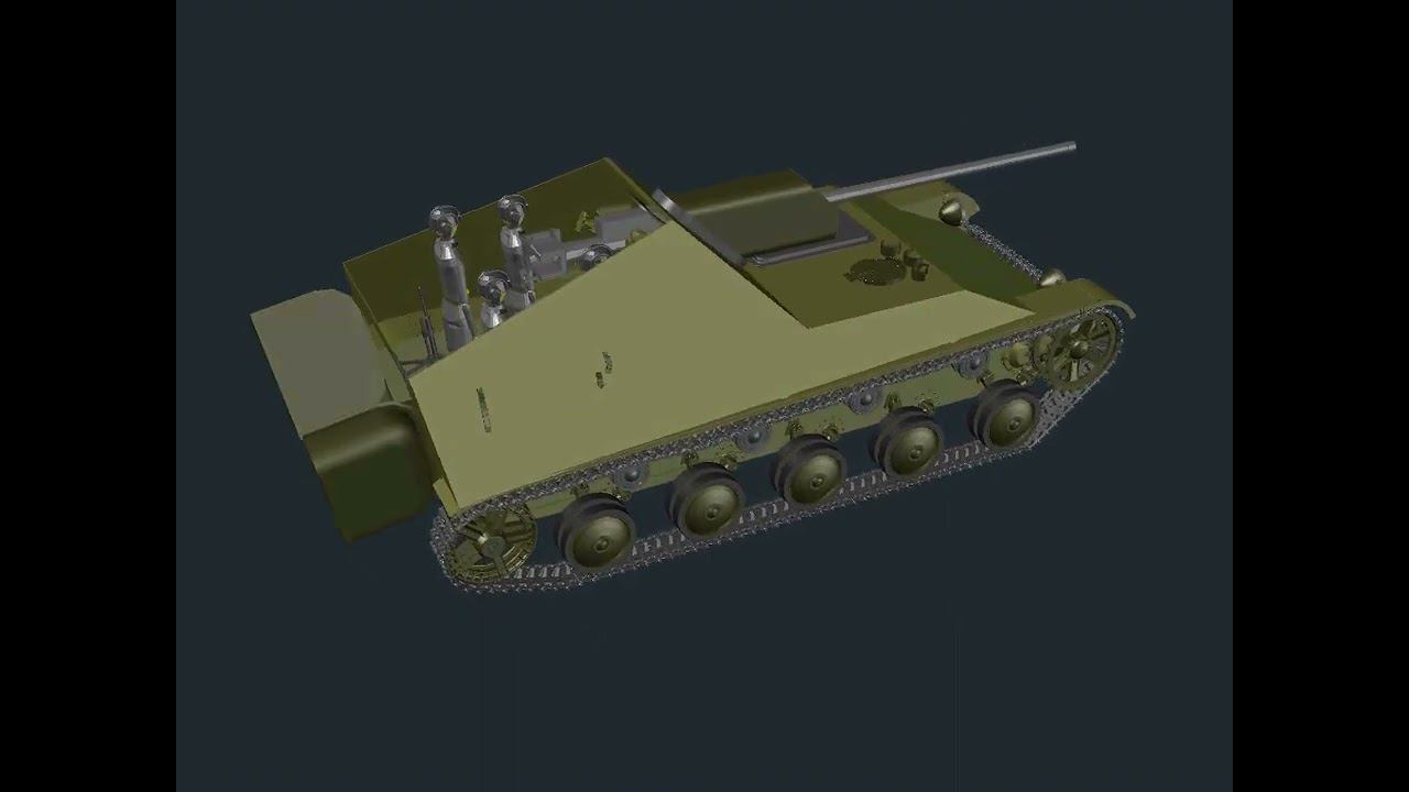 Т 26 Мотолыга Зис 2