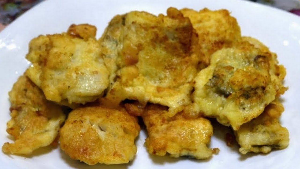 Жареная рыба в кляре.