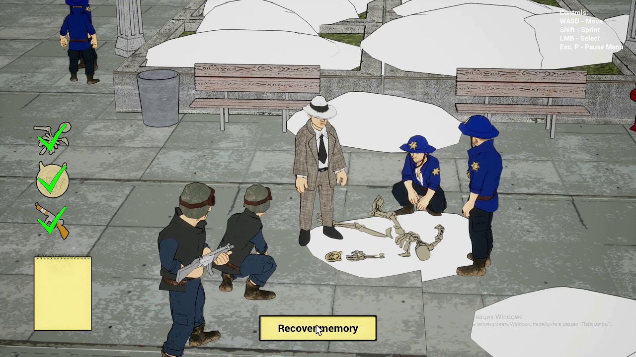 Mystery of Detective Snow - short gameplay