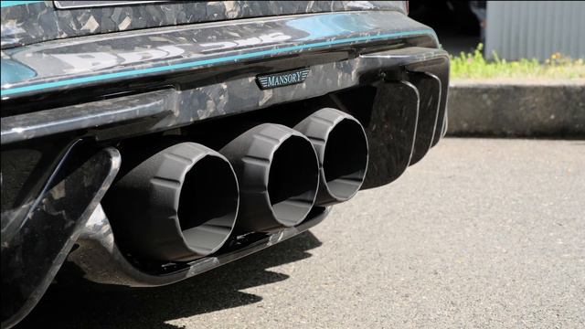 MANSORY P9LM , Porsche 911 Turbo S exhaust sound system