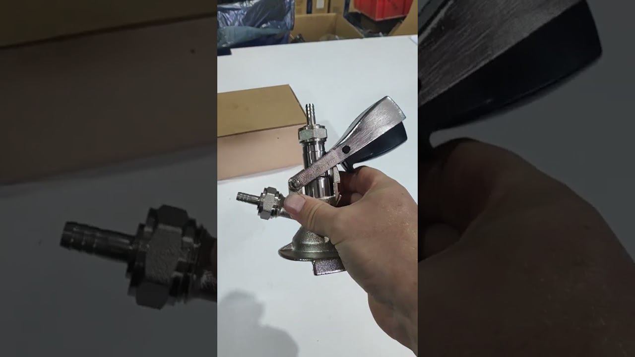 Обзор пивной заборной головки Китай тип А  и установка на кег