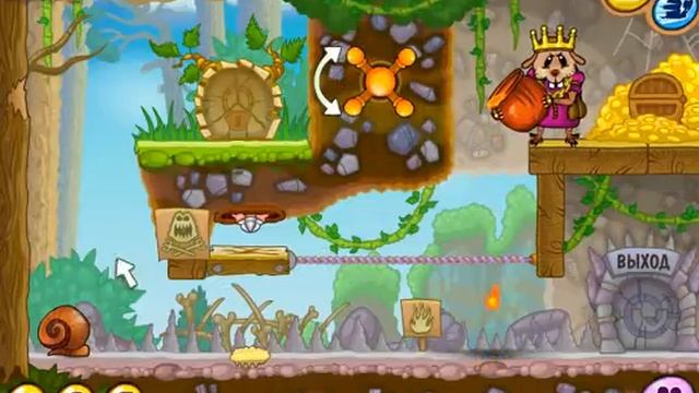 Snail Bob 5 - LEVEL 12 - 3 ЗВЕЗДЫ