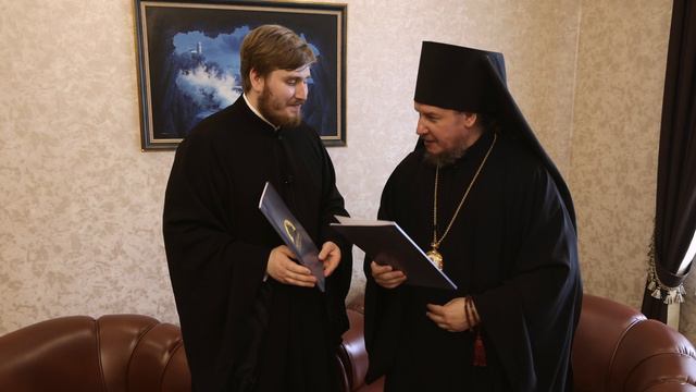 Подписание соглашения о сотрудничестве фонда «Свете Тихий» с Колпашевской епархией