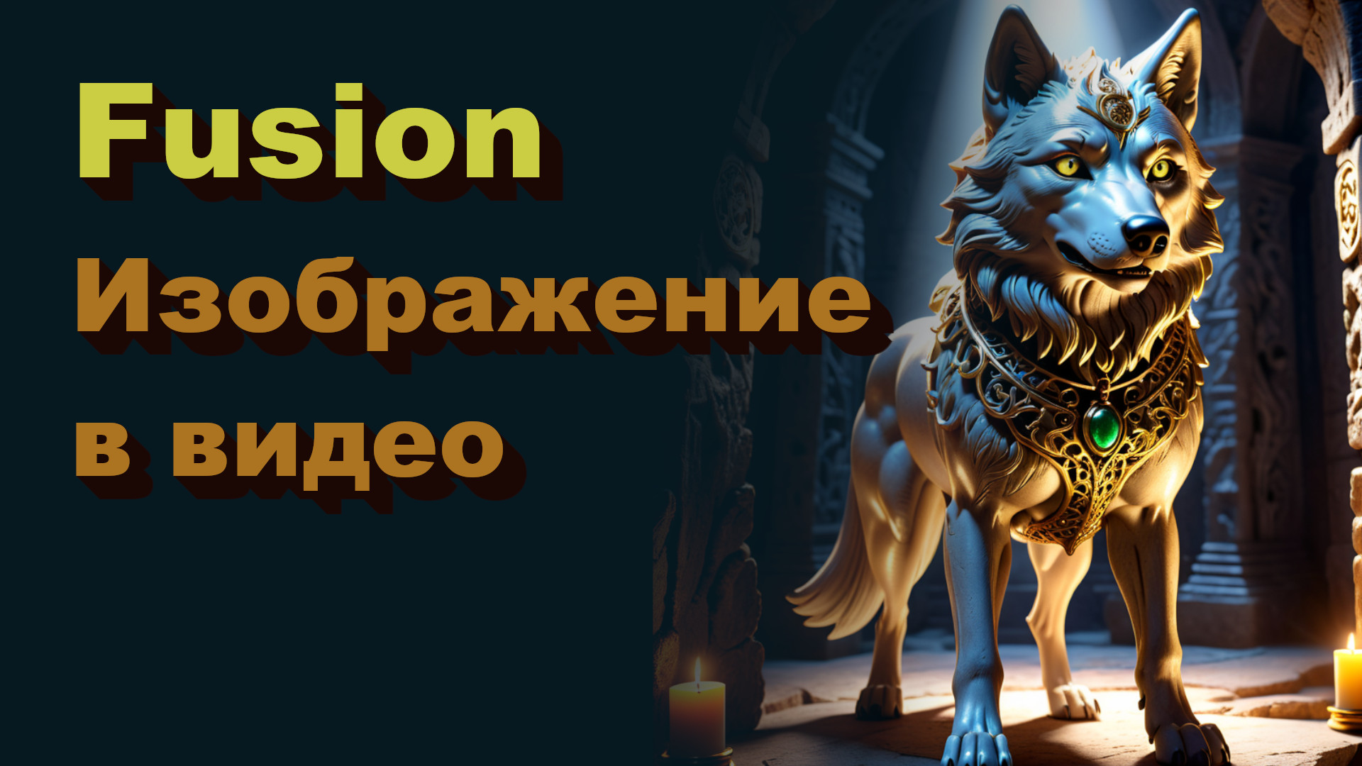 [DaVinci Resolve] Эп. 54. Fusion. Изображение в видео