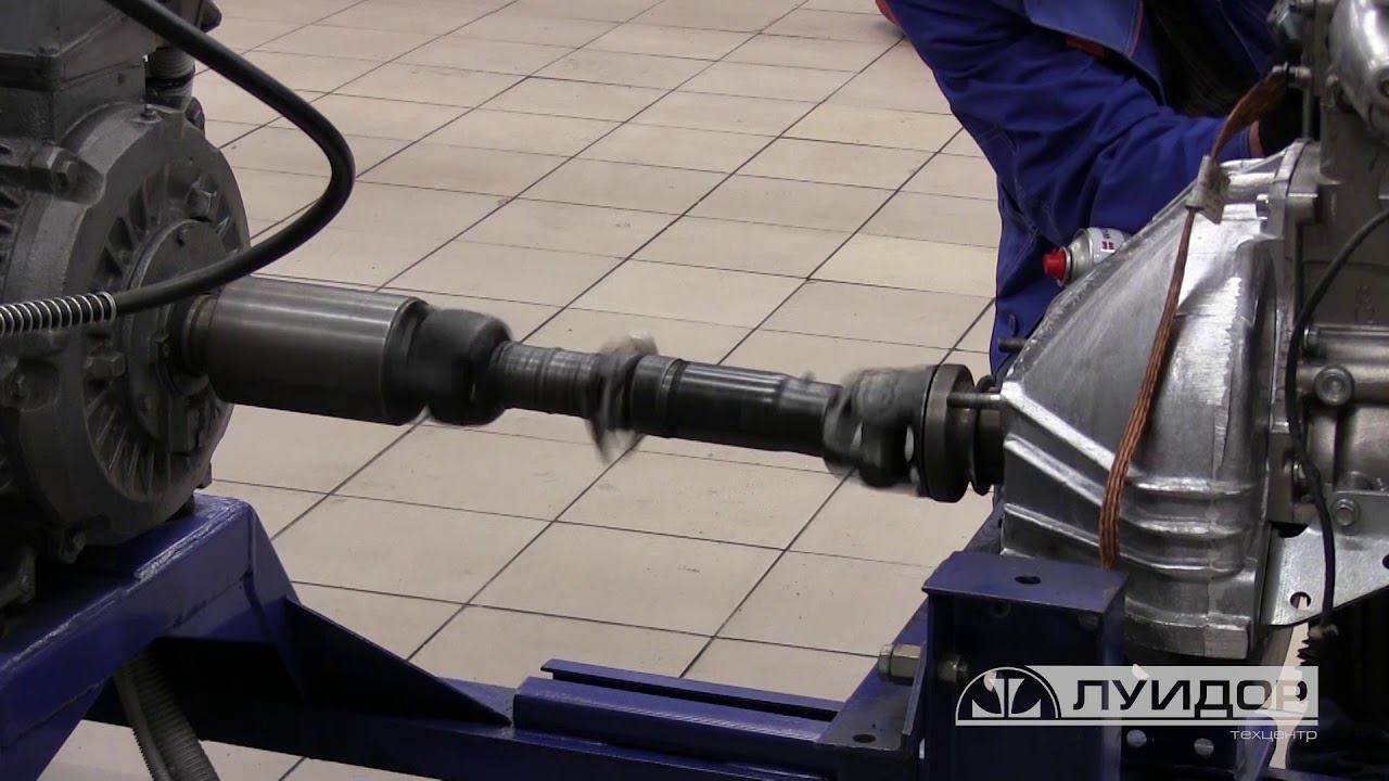 Холодная обкатка ДВС в Моторном Центре Луидор