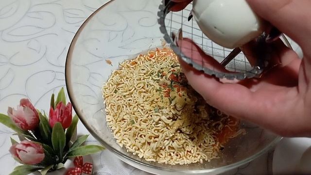 Вкусный салат на скорую руку. Быстро, просто и вкусно